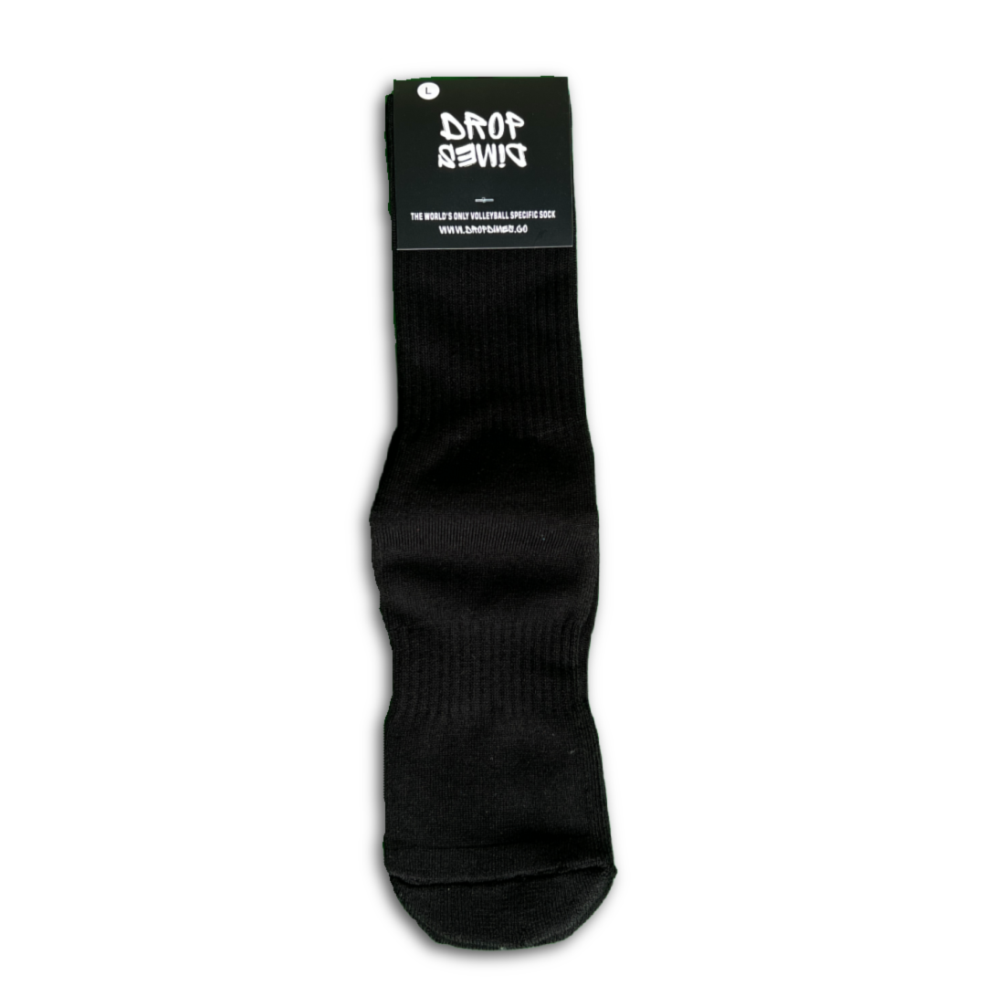 Black Game Sock – Drop Dimes Co